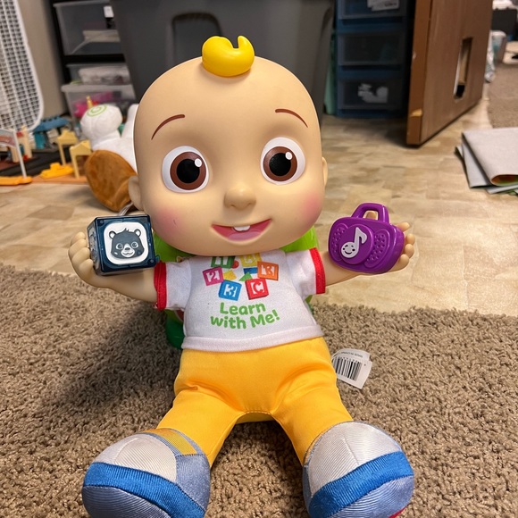 Toys | Cocomelon Jj Doll And Drum Set | Poshmark